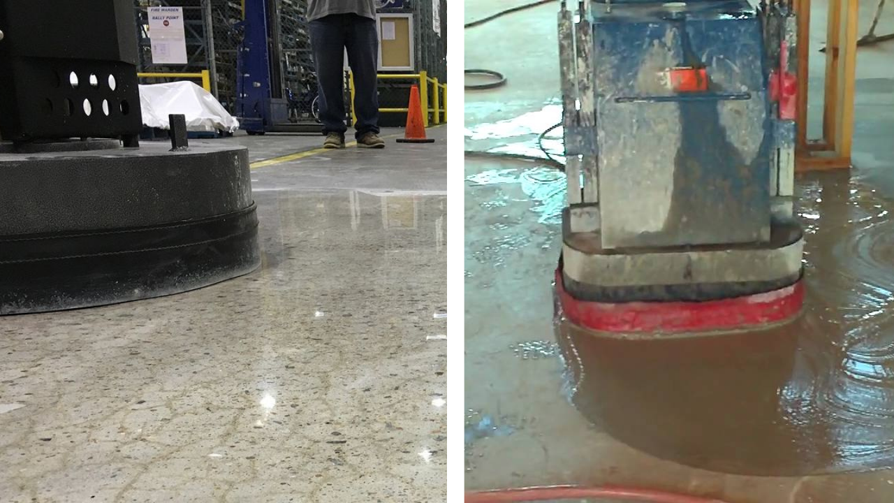 Wet vs. Dry Grinding and Polishing: What You Must Know - Onfloor